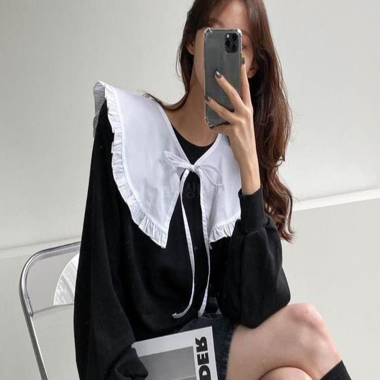 여자 프릴 빅카라 레이어드 좋은 면 스카프 홈플러스 택배배송