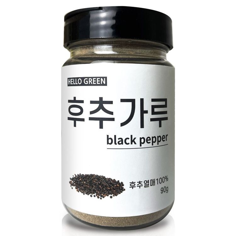 헬로우그린 통후추를 그대로 갈은 후추 가루 90g 통 홈플러스 택배배송
