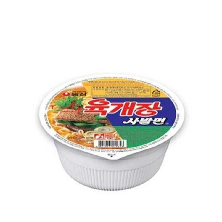 [농심] 컵라면 육개장 사발면 소 86G x 6EA 1박스 | 홈플러스 택배배송