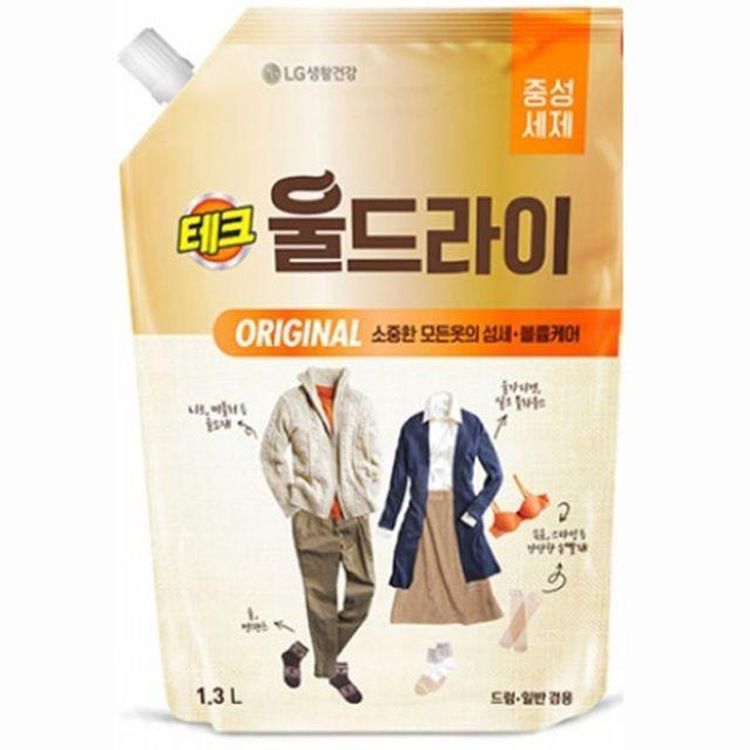 묶음 상품 기획전 테크 울드라이 리필 1300ml 2개 테크울 홈플러스 택배배송