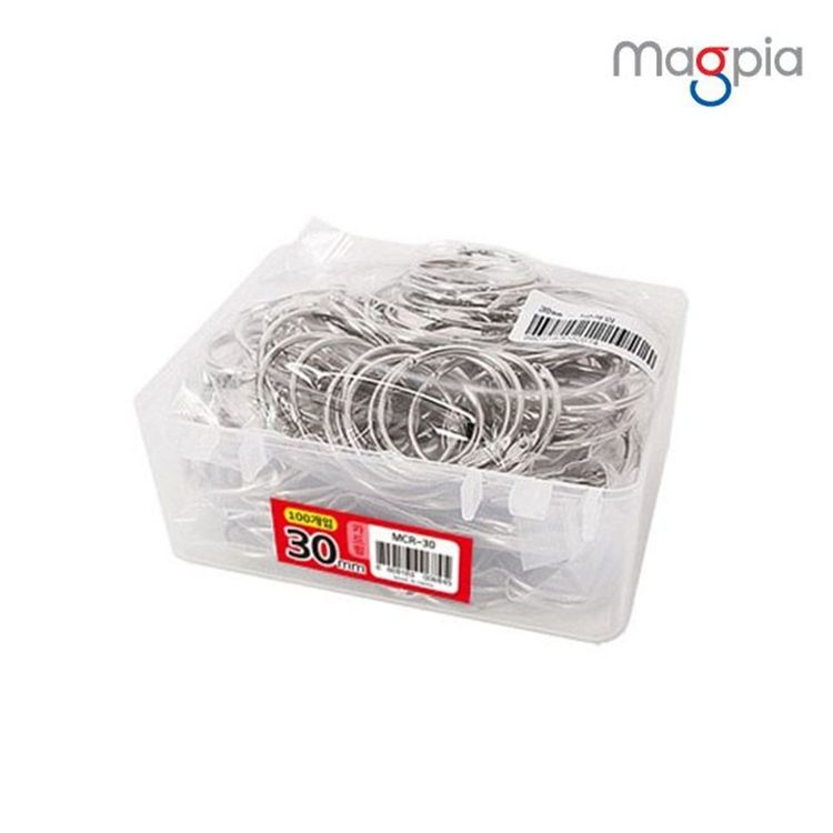 카드링 30mm 100개입 1p 낱말카드 단어장 문서 고리링 홈플러스 판매자택배