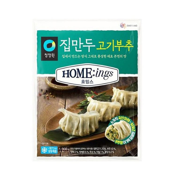 대상 청정원 호밍스 집만두 고기부추 1kg 대용량 식자재 업소용 홈플러스 택배배송