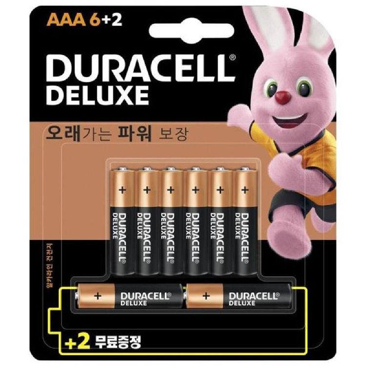 108998 알카라인건전지-디럭스 LR03(AAA)8PS 1.5V | 홈플러스 택배배송