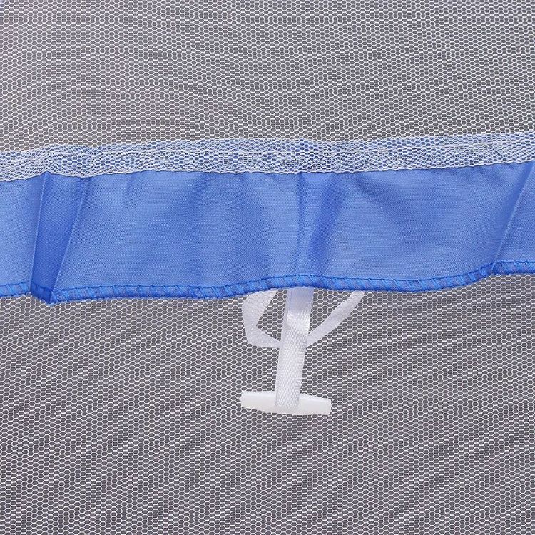 원터치 침대 모기장 텐트120x200 블루 모기망 홈플러스 택배배송
