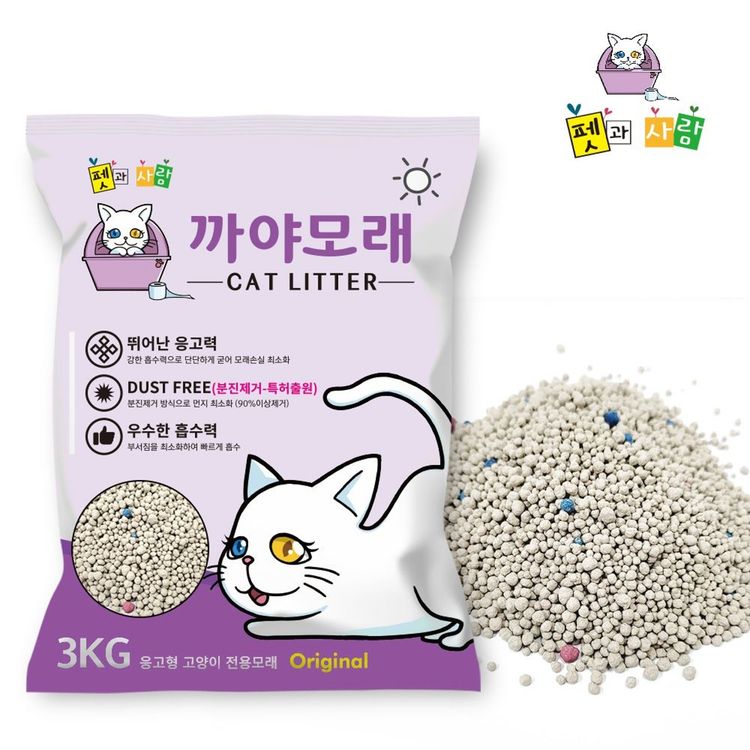 까야 고양이모래 12kg 오리지날 먼지없는 벤토나이트 홈플러스 택배배송
