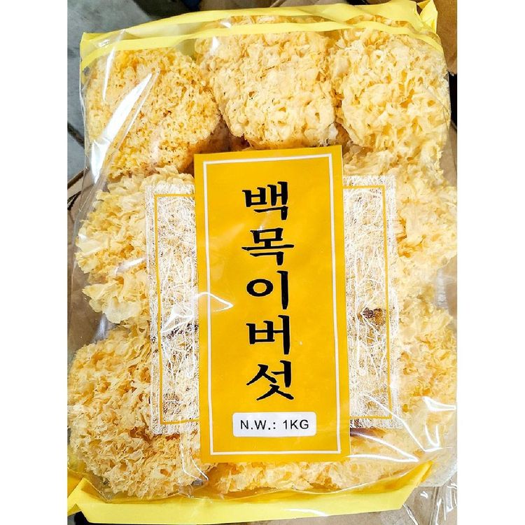 한진물산 백목이버섯 1kg 말린버섯 마른목이버섯 건버섯 건조버섯 말린목이버섯 홈플러스 택배배송