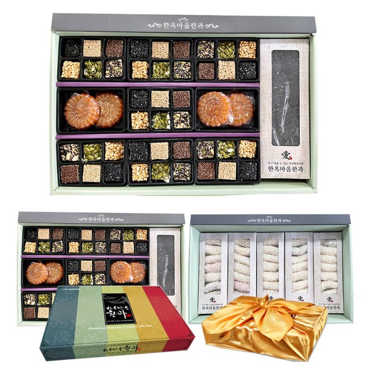 한옥마을한과 특대 2단c형 한과선물세트한과세트 명절선물 홈플러스 택배배송