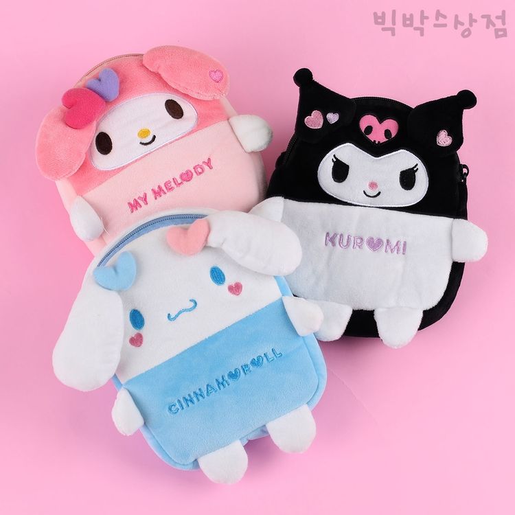 산리오 큐티 전신 크로스백 1p 캐릭터 파우치 아동 외출가방 다용도 어린이 핸드폰 가방 마 홈플러스 택배배송