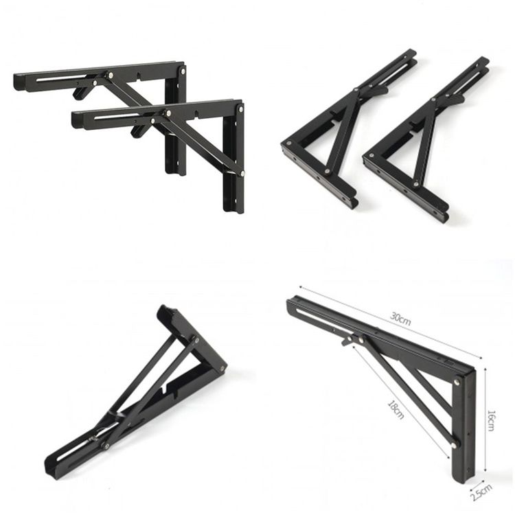 철물자재 벽고정 접이식 선반대 2p 30cm 선반지지대 홈플러스 택배배송
