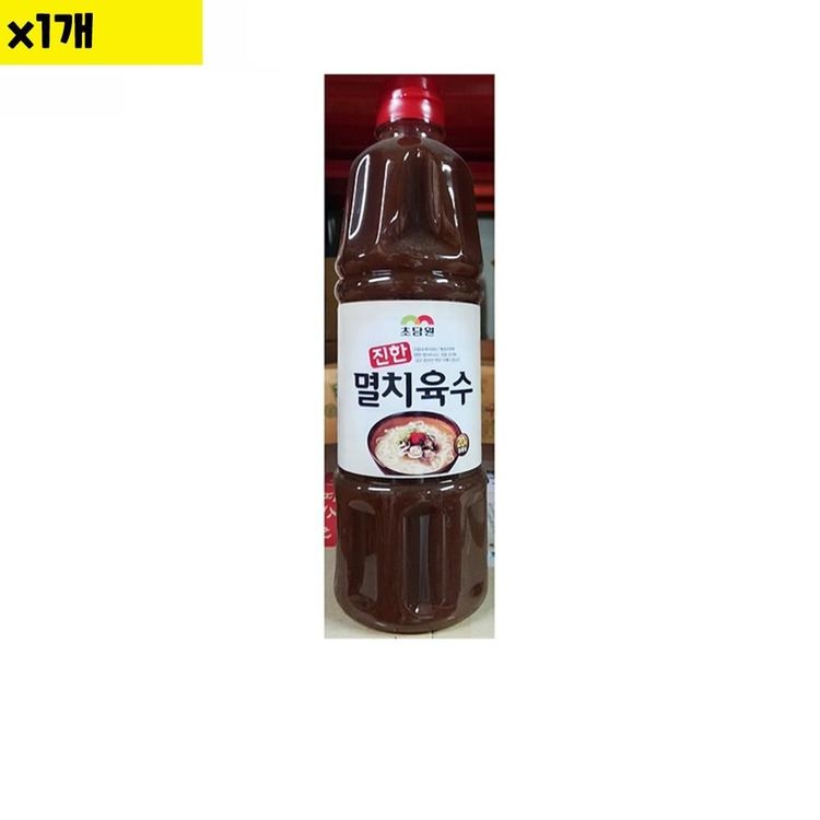 식자재 식재료 도매 멸치육수 초담원 09l 1개 홈플러스 택배배송