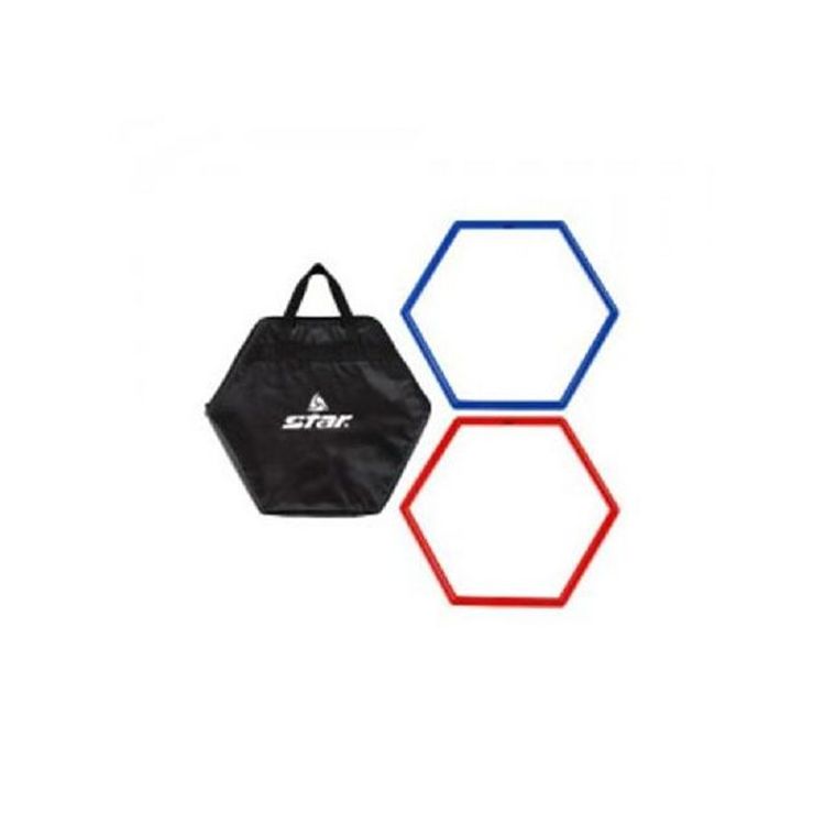 멀티 육각 사다리 세트 파랑 6개 빨강 연결 밴드11개 홈플러스 택배배송