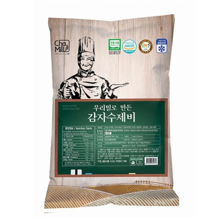 간편한 우리밀 감자수제비 1kg냉동 홈플러스 택배배송