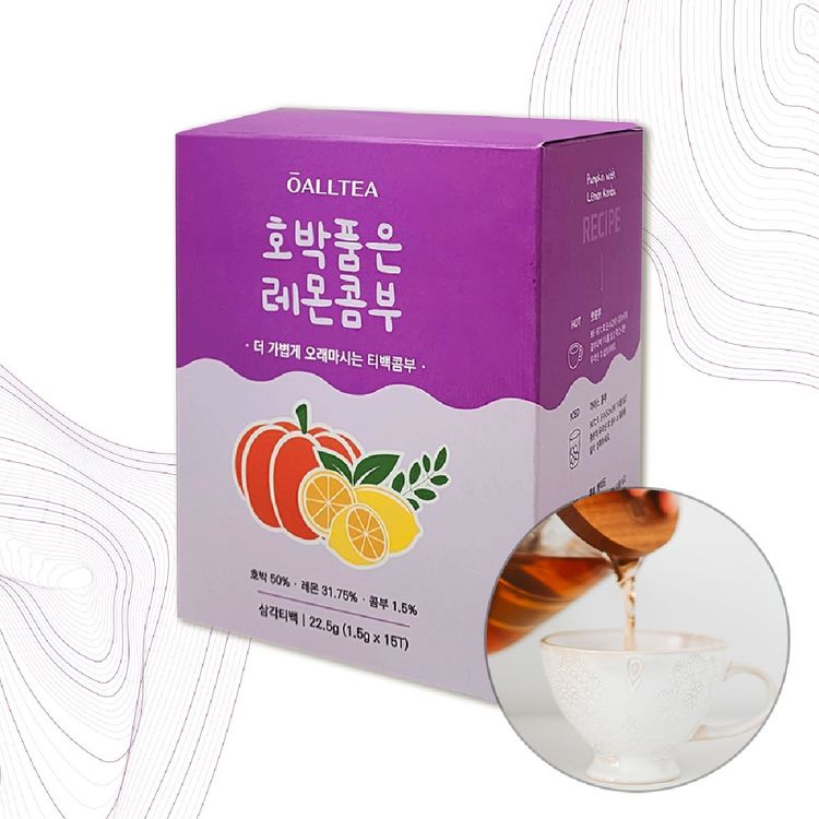올티 상큼한 호박 레몬 콤부 차 티 15t 홈플러스 택배배송