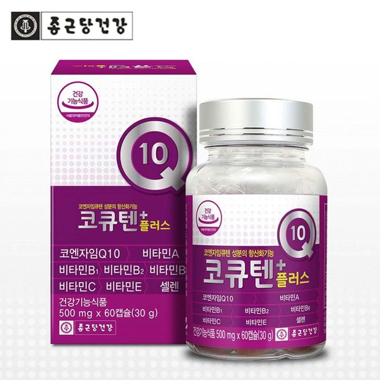 종근당건강 코큐텐플러스500mg X 60캡슐 홈플러스 택배배송
