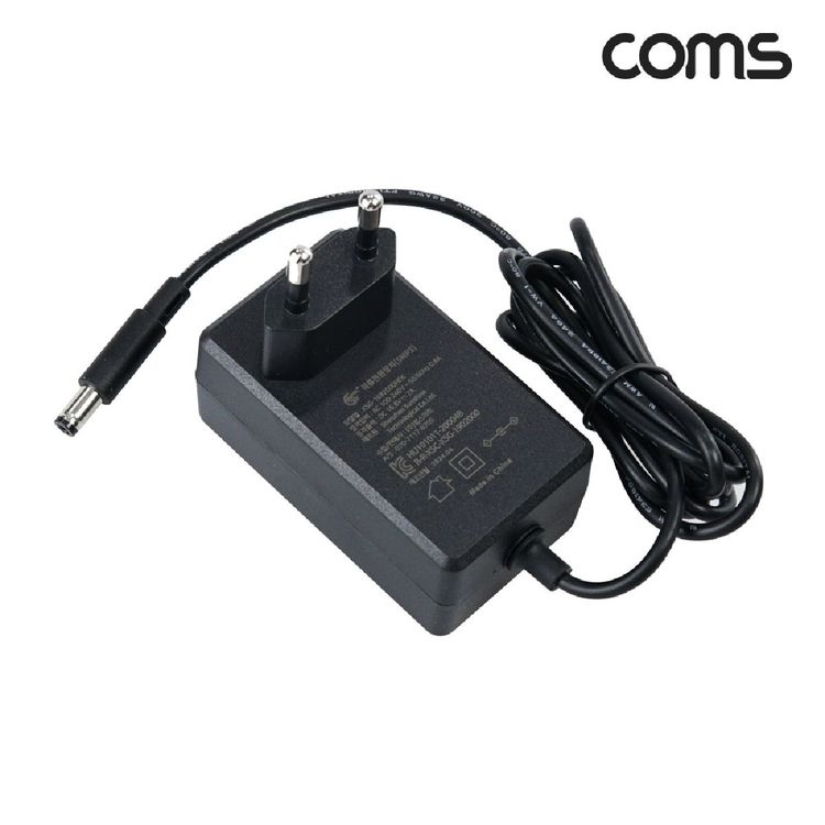 Coms 리튬 이온 배터리 4개 충전 전용 어댑터 리튬이온충전어댑터 리튬이온충전전용어댑터 홈플러스 택배배송