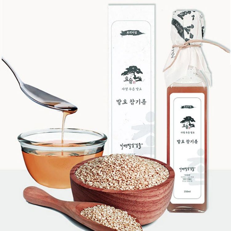 효솔 유산균 발효 참기름 250ml 1병중국산 홈플러스 택배배송