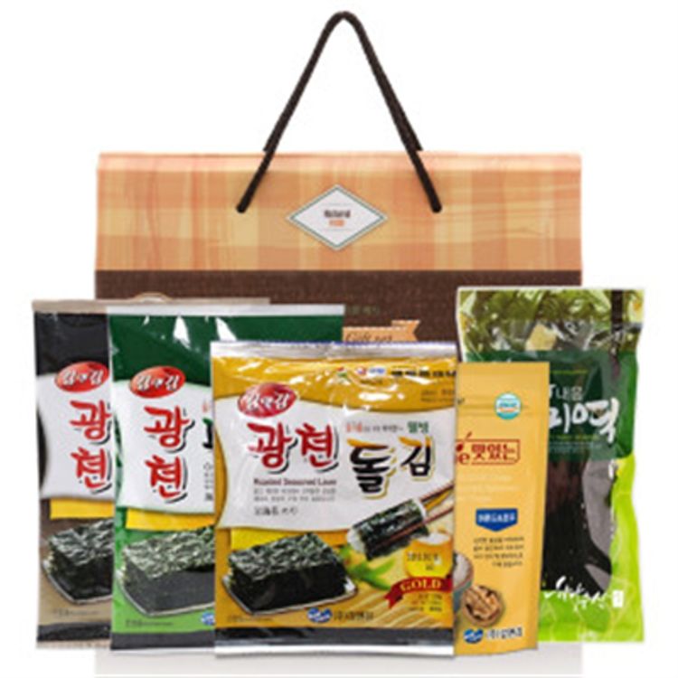 Gaon 재래 파래 전장김 전장돌김 돌김자반 미역 5종 홈플러스 택배배송