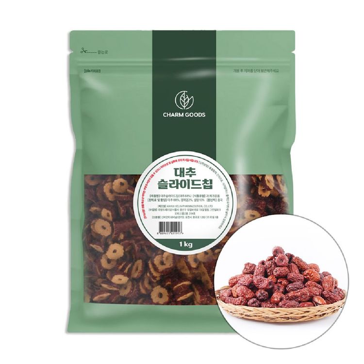 Ch G 달콤바삭 말린 대추 슬라이스 칩 1kg 홈플러스 택배배송