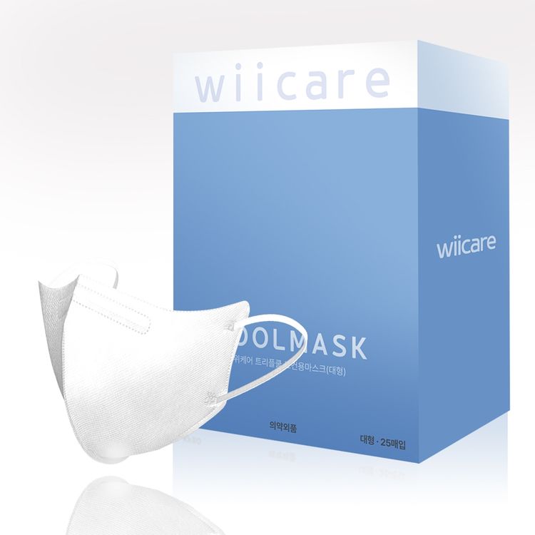 위케어 새부리형 KF80 마스크 50매 국내생산 / KF80마스크(2D)_대형_50매 | 홈플러스 택배배송
