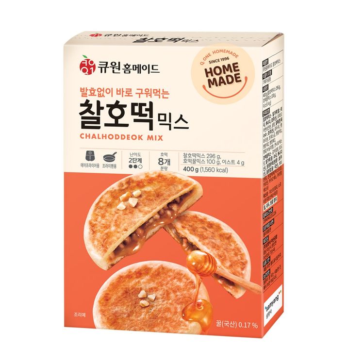 큐원 찰호떡믹스 400g 프라이팬용 홈플러스 택배배송