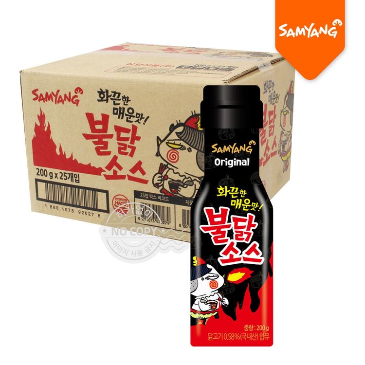 삼양식품 박스 불닭 소스200g 24입 홈플러스 택배배송