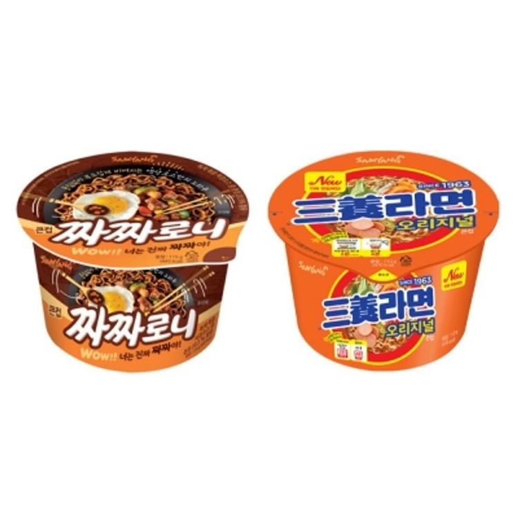 삼양 짜짜로니 큰컵x6라면 큰x6 홈플러스 택배배송