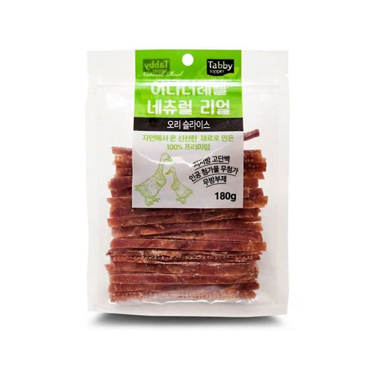 강아지 건조 육포 간식 오리 슬라이스 180g 홈플러스 택배배송