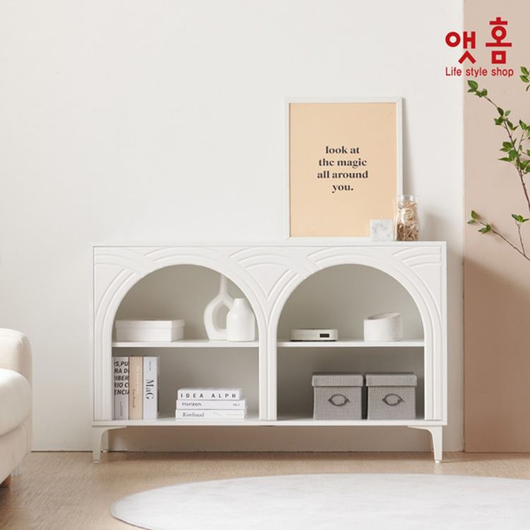 앳홈 몰드 오픈 거실장 1200수도권무료배송 홈플러스 택배배송