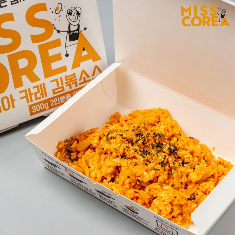 미스꼬레아 김볶소스 카레맛 300gx3팩 총 6인분용 홈플러스 택배배송