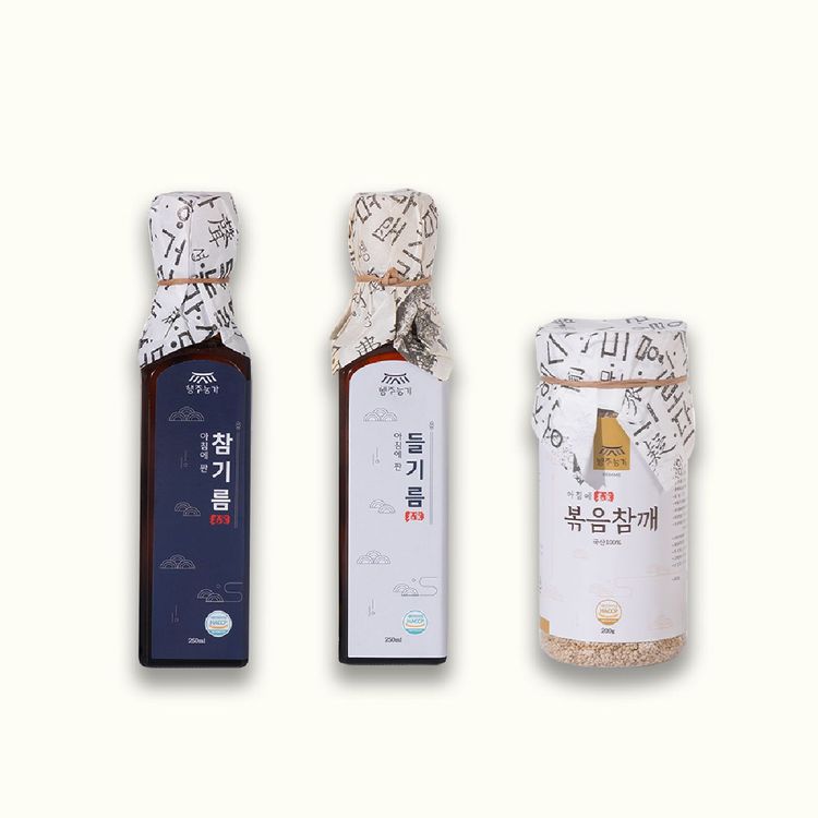 국산 250ml 참기름들기름볶은깨 세트 고양시니어클럽 홈플러스 택배배송