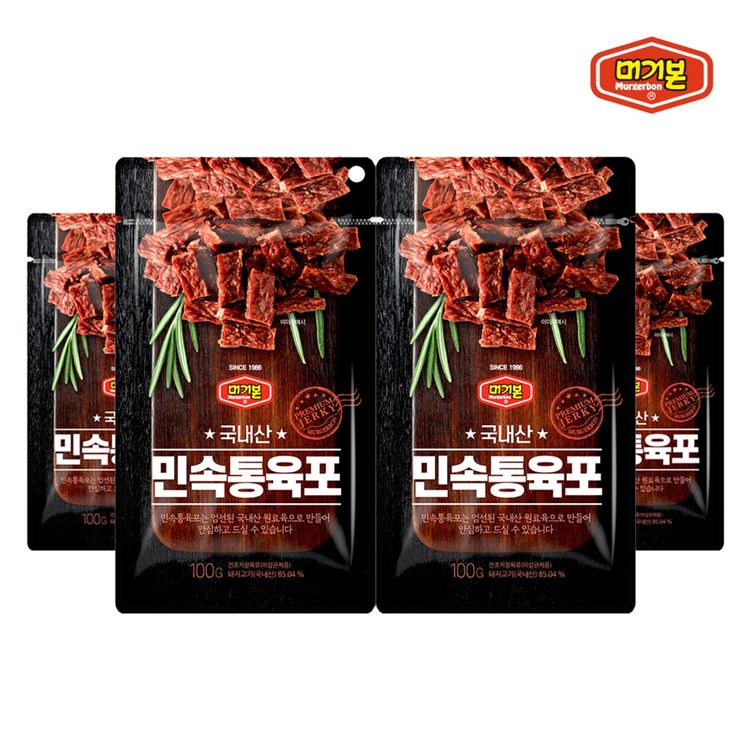 머거본 영양간식 국내산 민속통육포 200g X3 홈플러스 택배배송