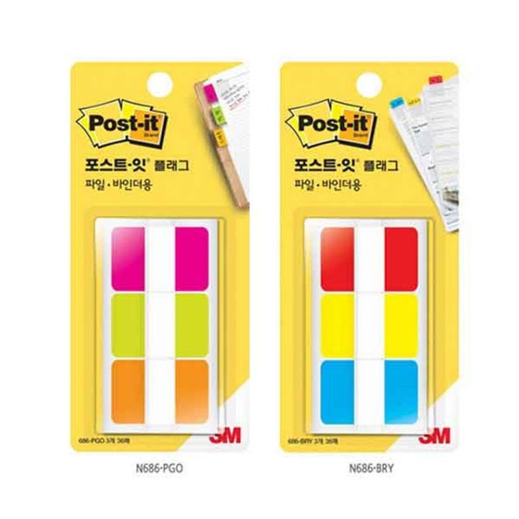 3m 포스트잇 플래그 N686 Pgo38x254mm36매 홈플러스 택배배송