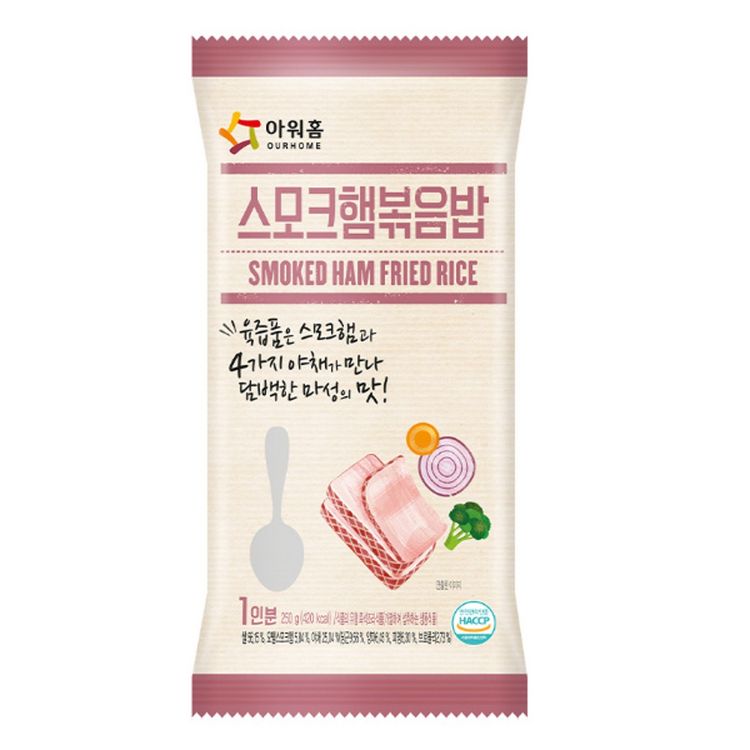 푸른들마켓 아워홈 스모크햄볶음밥250g 홈플러스 택배배송
