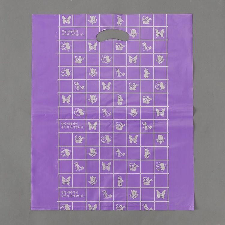 비닐봉투 보라 45 X 55cm 100p 양장 홈플러스 택배배송