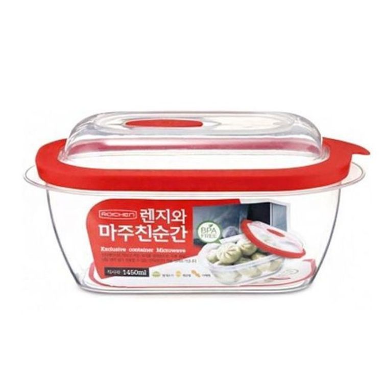 로이첸 전자렌지 용기 직사각 1450ml 반찬통 보관통 홈플러스 택배배송