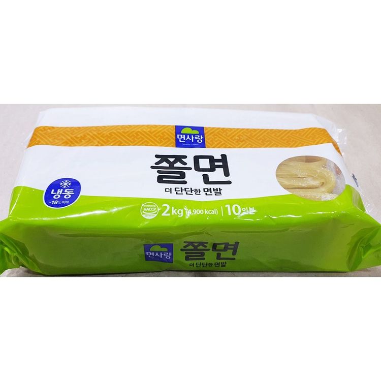 국수맛집 한끼식사 면사랑 쫄면사리 200gx10x6 홈플러스 택배배송