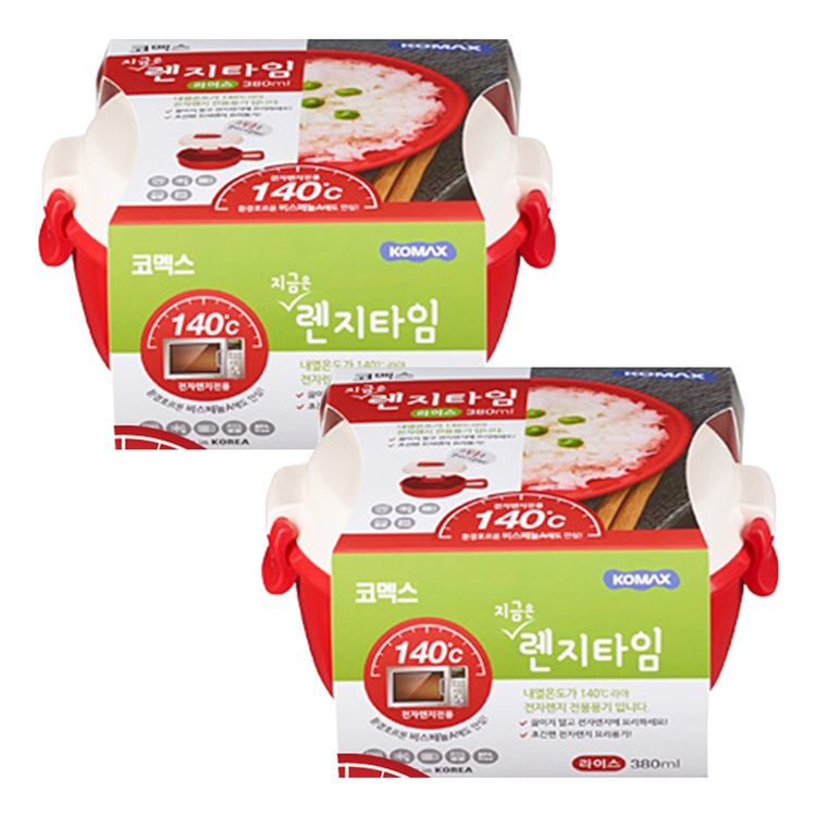 코멕스 지금은 렌지타임 라이스 380ml X 2개 홈플러스 택배배송