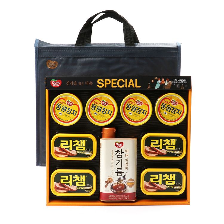 동원 건강을 담은 마음 프리미엄 C1호리챔참치 외 조미료 3종 홈플러스 택배배송
