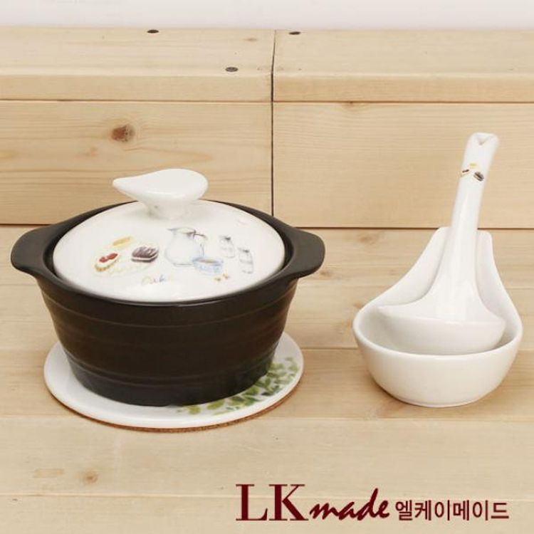 바보사랑 아이스크림 케익 무균열 내열냄비뚝배기 소 혼합세트 5p 홈플러스 택배배송
