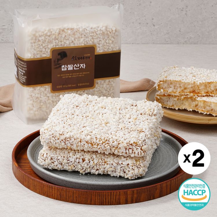 김규흔 한과 찹쌀 산자 210g X 2박스 홈플러스 택배배송