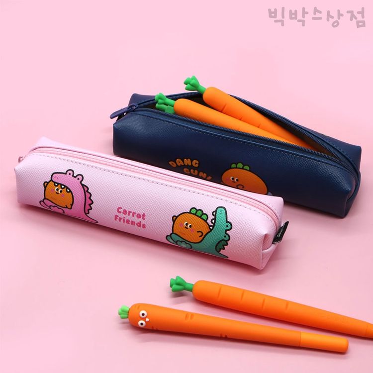 당친 쪼꼬미 필통 1p 랜덤 당근친구들 당근필통 당근학용품 신학기 귀여운 선물 봉제필통 홈플러스 택배배송