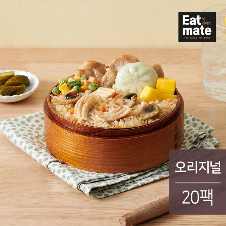 잇메이트 닭안심 다이어트 도시락 오리지널 210gx20팩42kg 홈플러스 택배배송