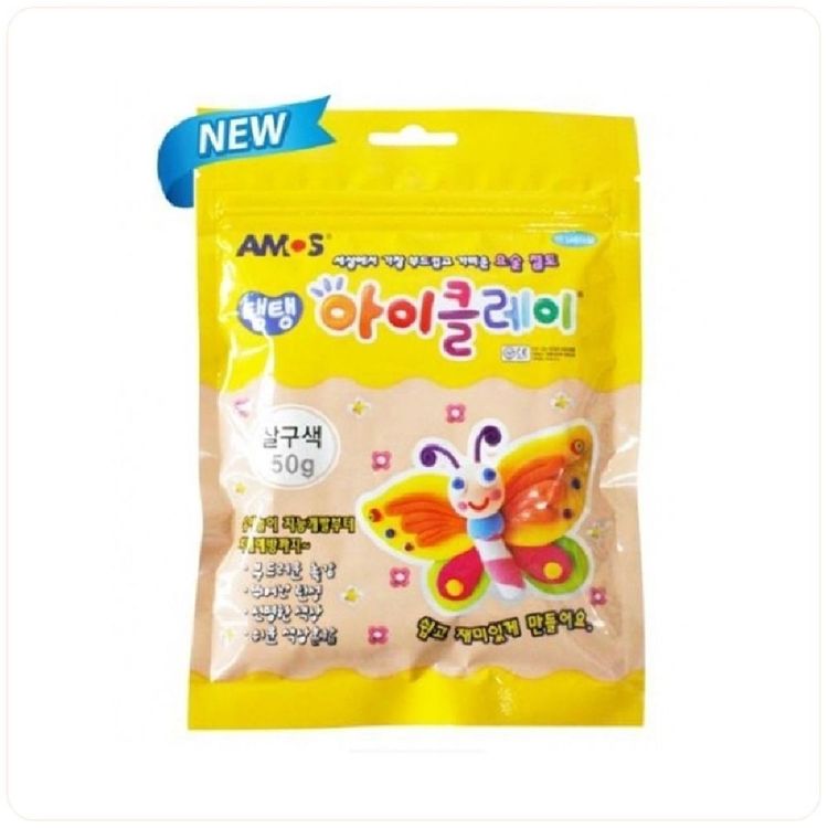 아모스 탱탱아이클레이 50g 살구 1개 홈플러스 택배배송