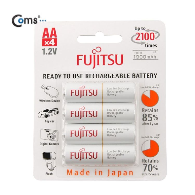 건전지 Fujitsu 충전지 Aa 1900max4 밧데리 건전지 밧대리 휴대용밧데리 휴 홈플러스 택배배송
