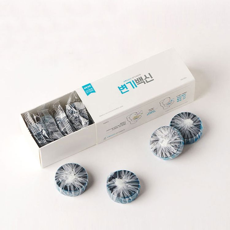 변기백신 비산방지용 변기세정제 40gx8개변기클리너 변기크리너 변기청소제 홈플러스 택배배송