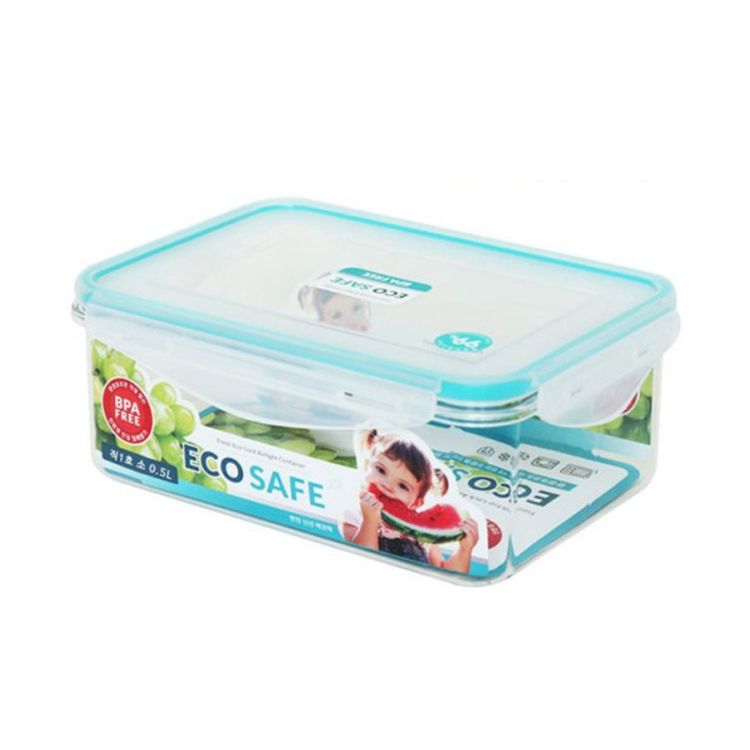 밀폐용기 500ml 반찬통 투명 사각 반합 찬합 살림템 홈플러스 택배배송