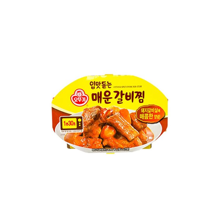 오뚜기 렌지 입맛돋는 매운갈비찜 180g 12입 홈플러스 택배배송