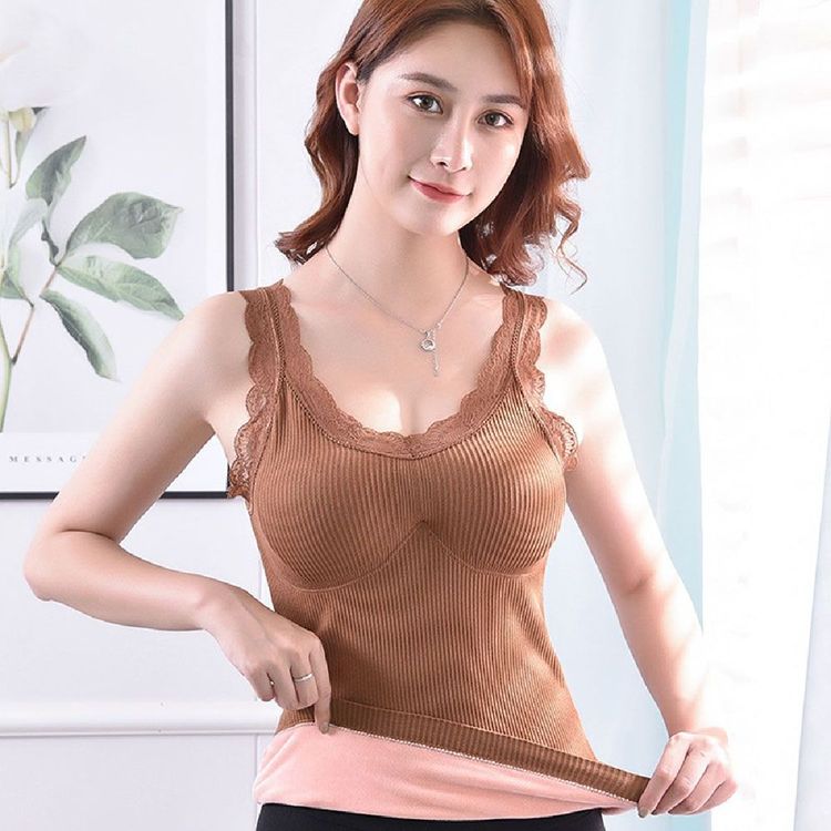 브라 Aoebwsqd 탑 레이스 캡 캐미솔 기모 끈 런닝 나시 브라운 홈플러스 택배배송