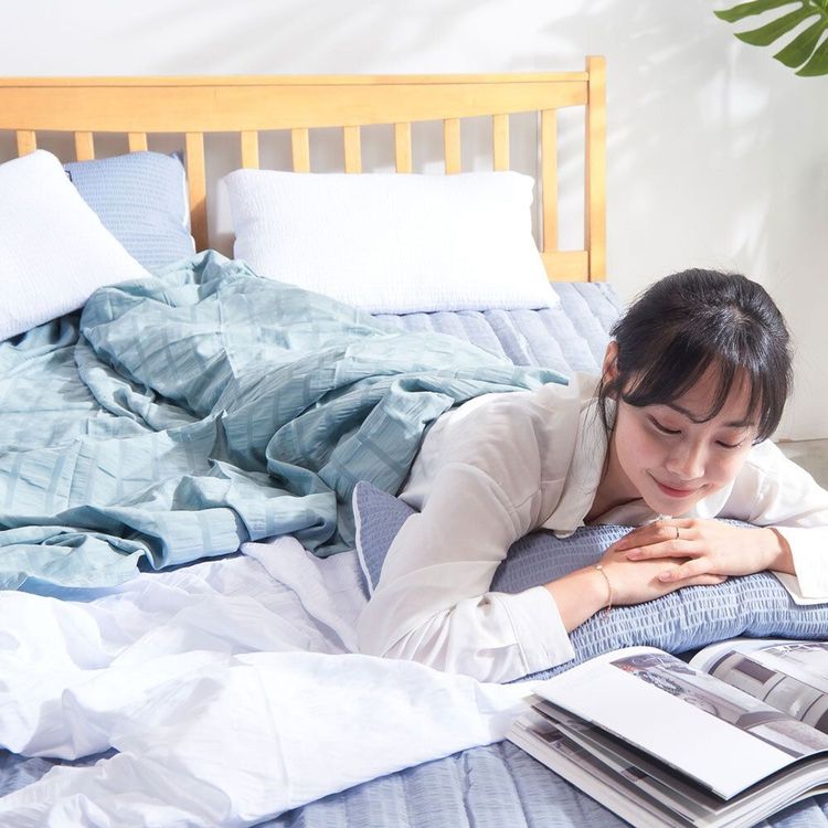 인견필 홑이불 카키dq얇은 홑겹 시원한 여름 침구 홈플러스 택배배송