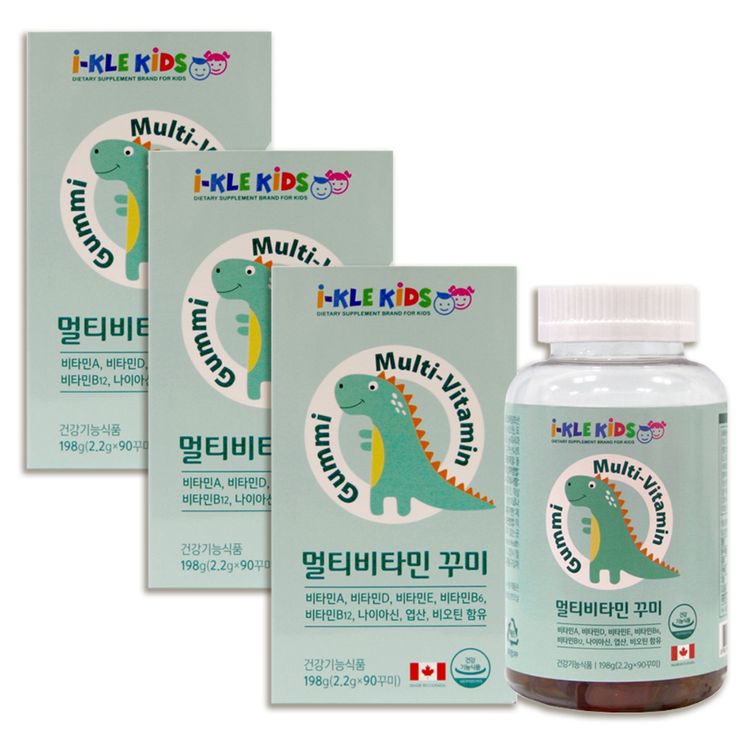 Ikle 키즈 종합 멀티 비타민 젤리 영양제 270정 홈플러스 택배배송